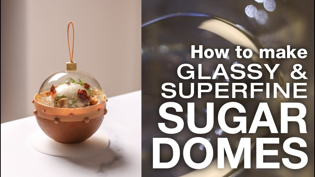 How To Make Glass Sugar Dome Youtube