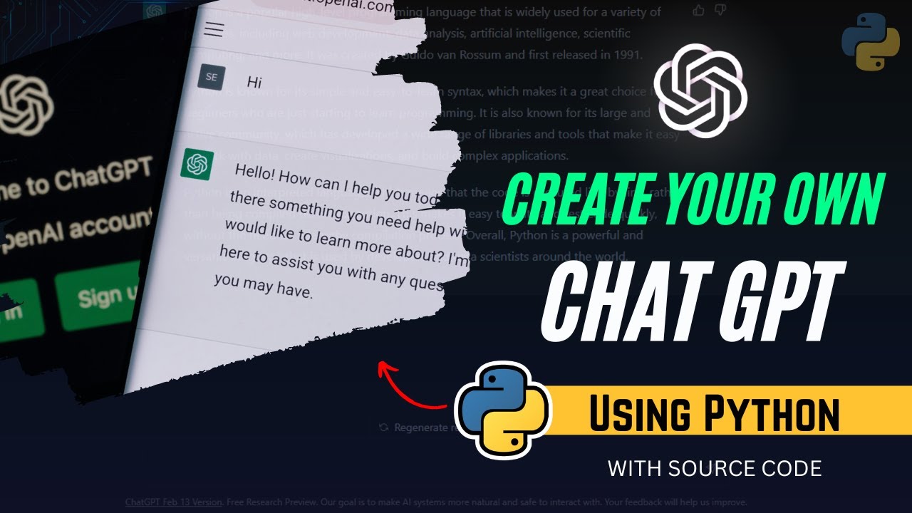 How To Create Your Own Chat Gpt Using Python A Step By Step Guide