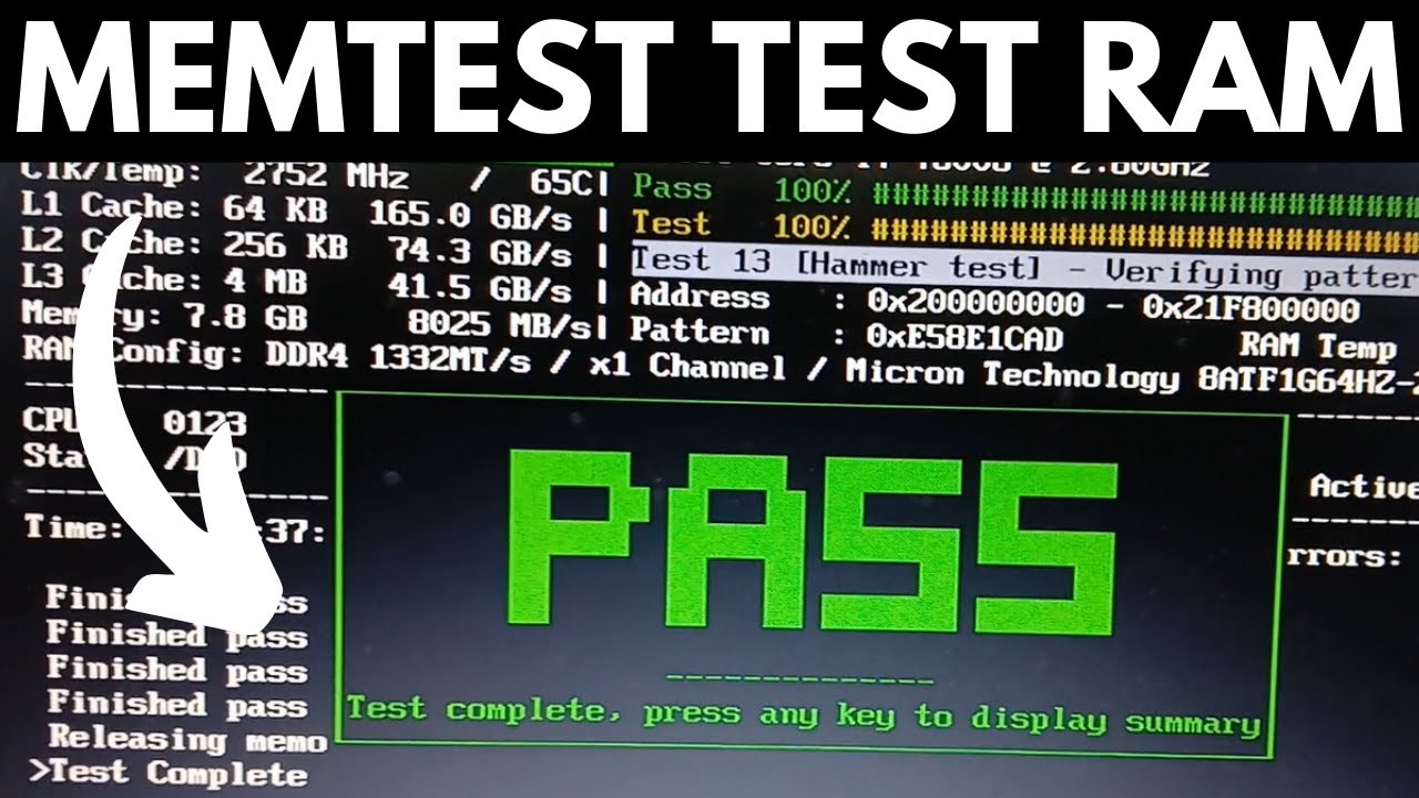 How To Test Ram Using Memtest86 Full Step By Step Setup Tutorial In