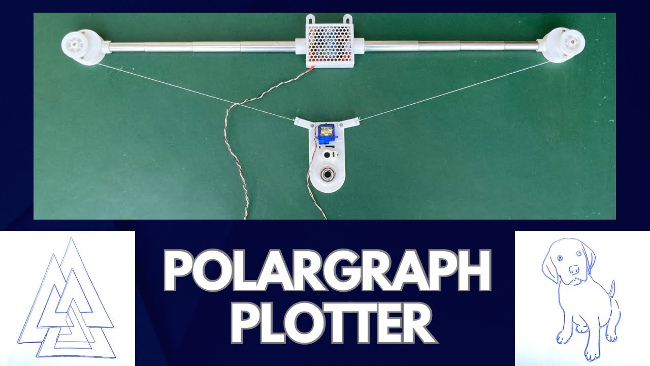 How To Make Polargraph Plotter Youtube