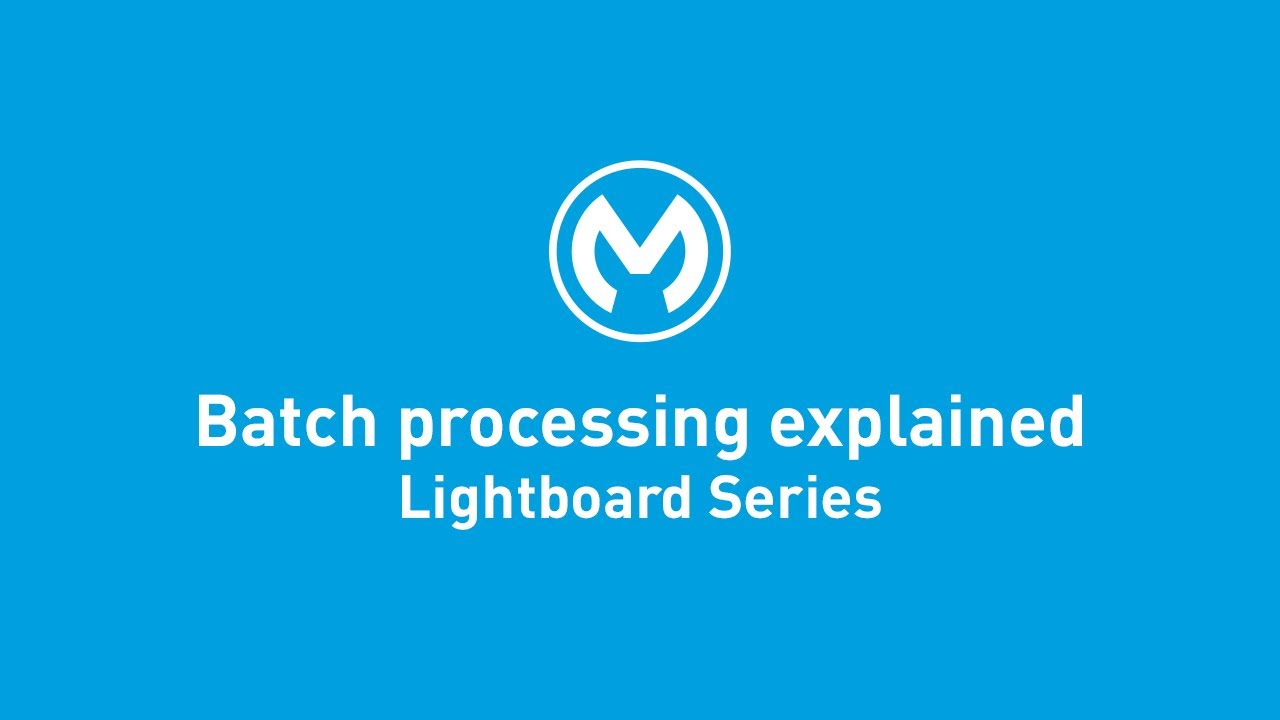 Batch Processing Explained Lightboard Series Youtube