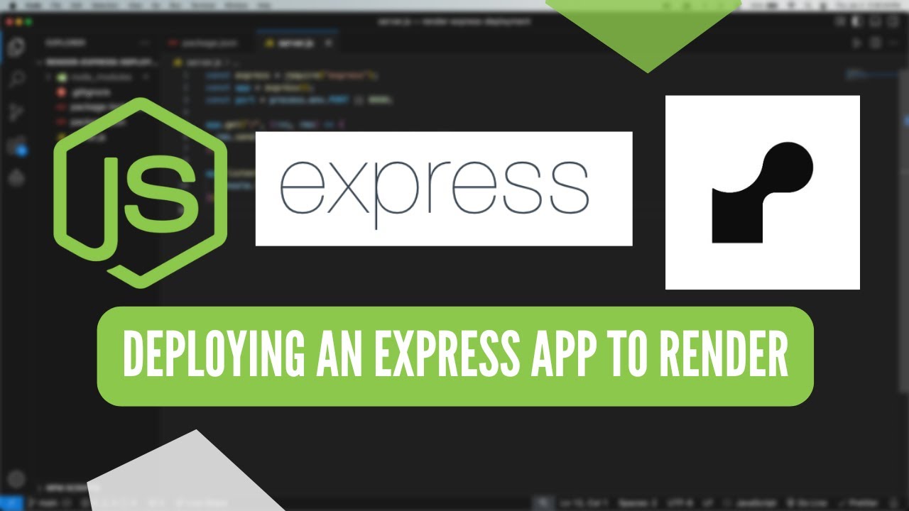 How To Deploy A Node Express App To Render Node Express Render