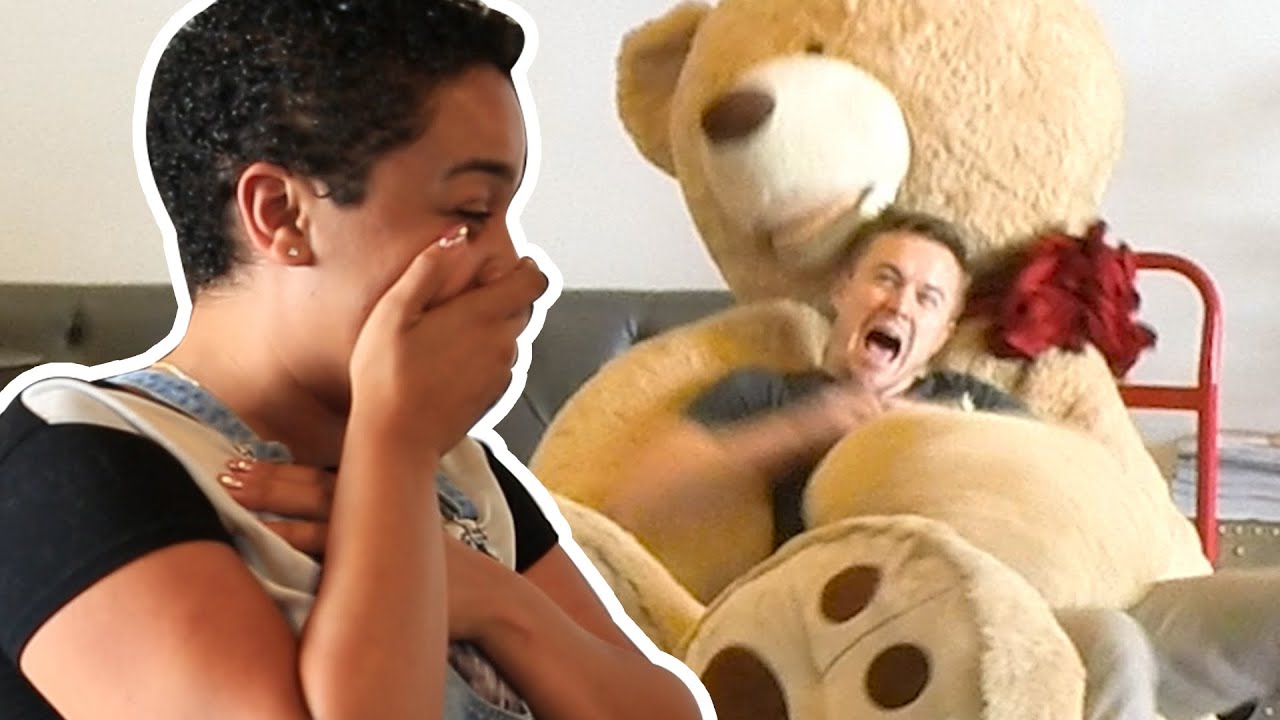 Teddy Bear Scare Prank Youtube