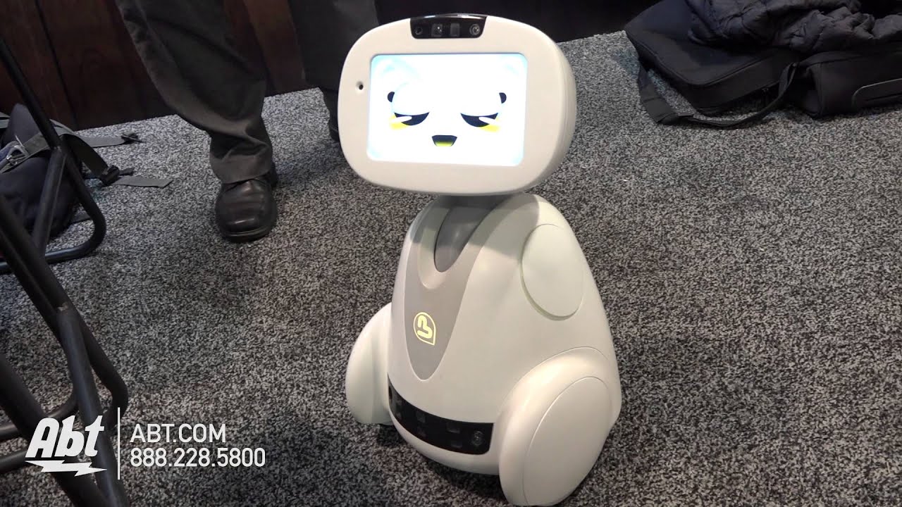 Blue Frog Robotics Buddy Personal Robot Abt Ces 2016 Youtube