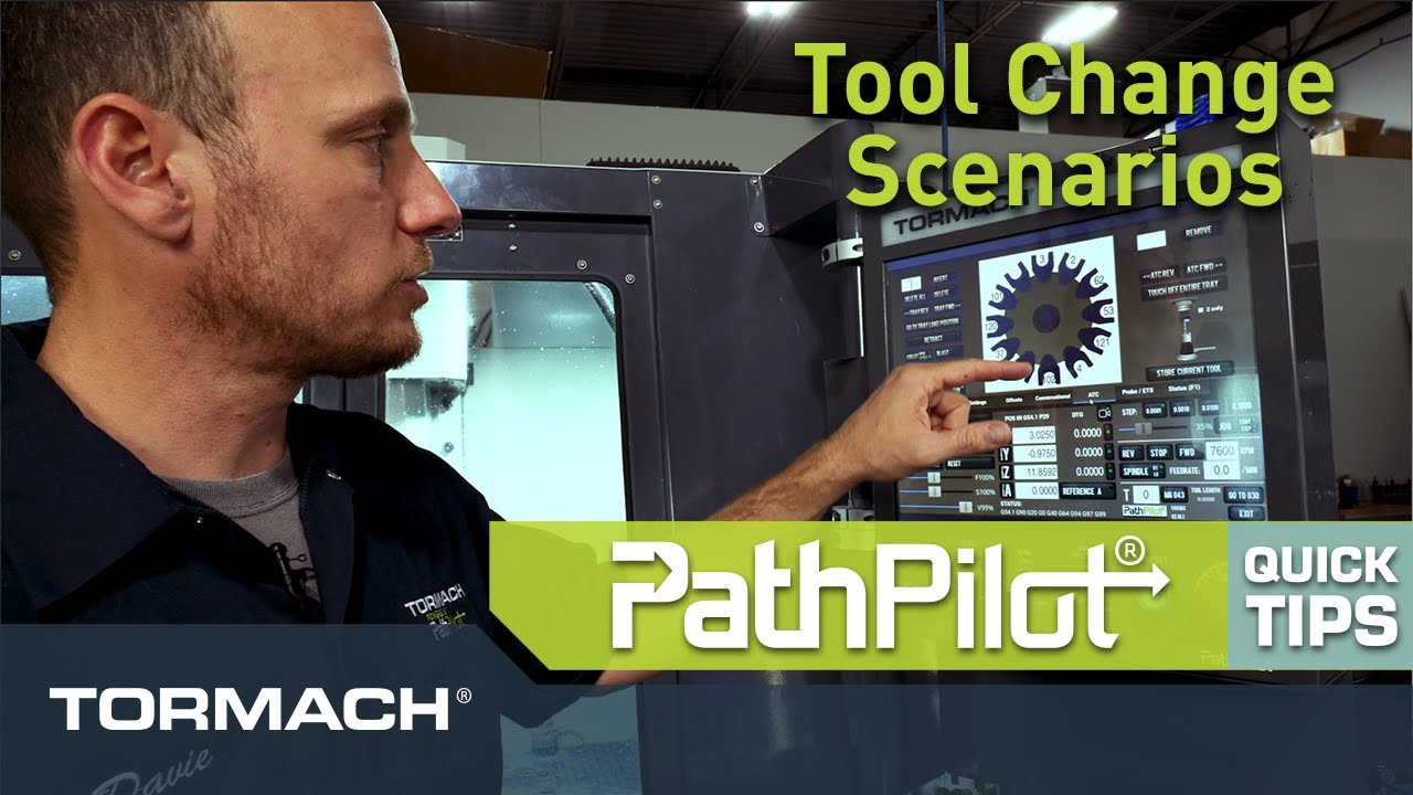 Pathpilot Quick Tips Tool Change Scenarios Youtube