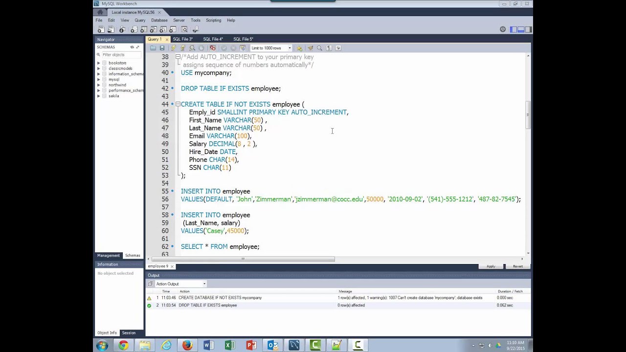 Auto Increment Youtube