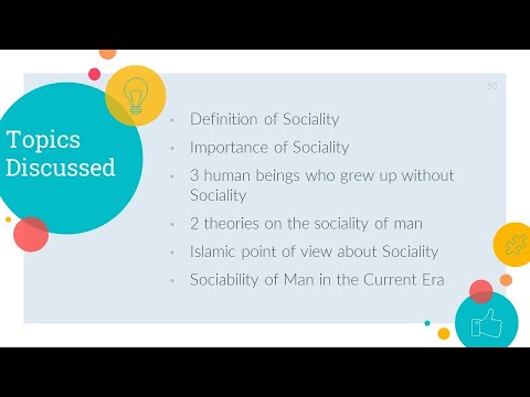 Lesson 1 Individual Sociability Or The Sociality Of Man Youtube
