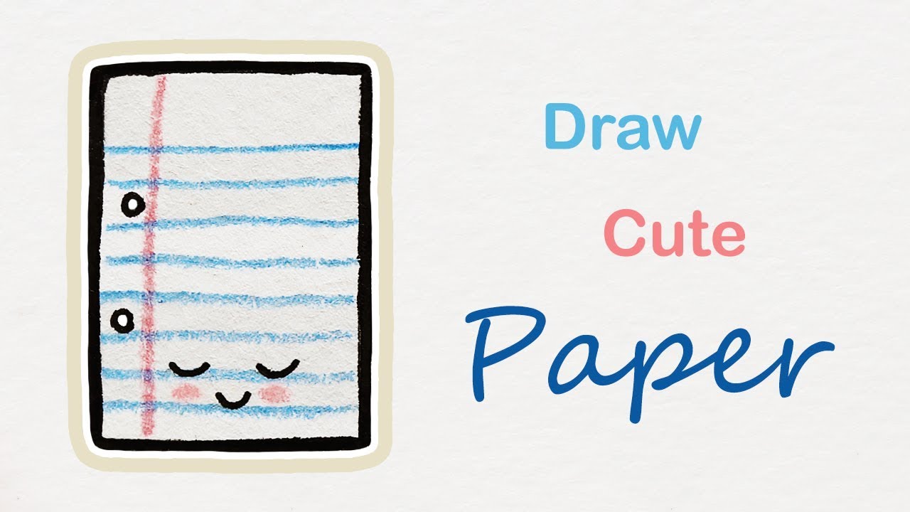Cute Easy Designs To Draw On Paper For Kids