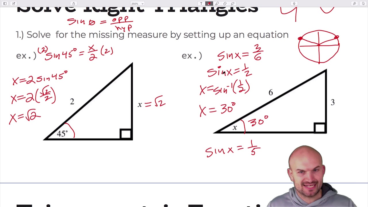 Trigonometry Word Problems Worksheets With Answers Pdf Free