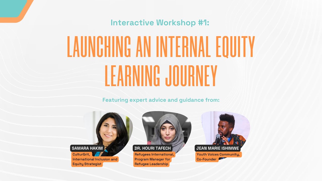 Workshop 1 Launching Equity Learning Journeys Youtube
