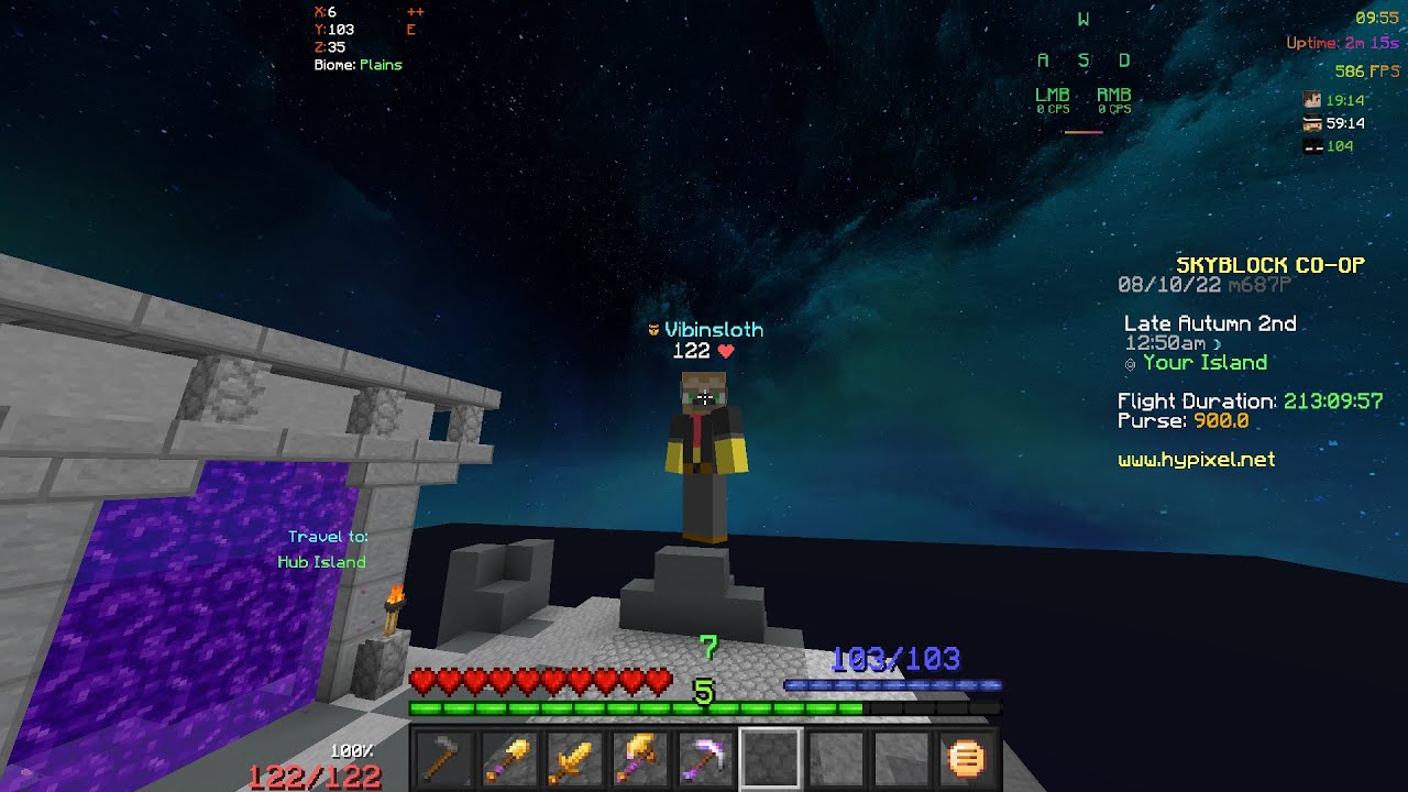 Skyblock Hypixel Live Youtube