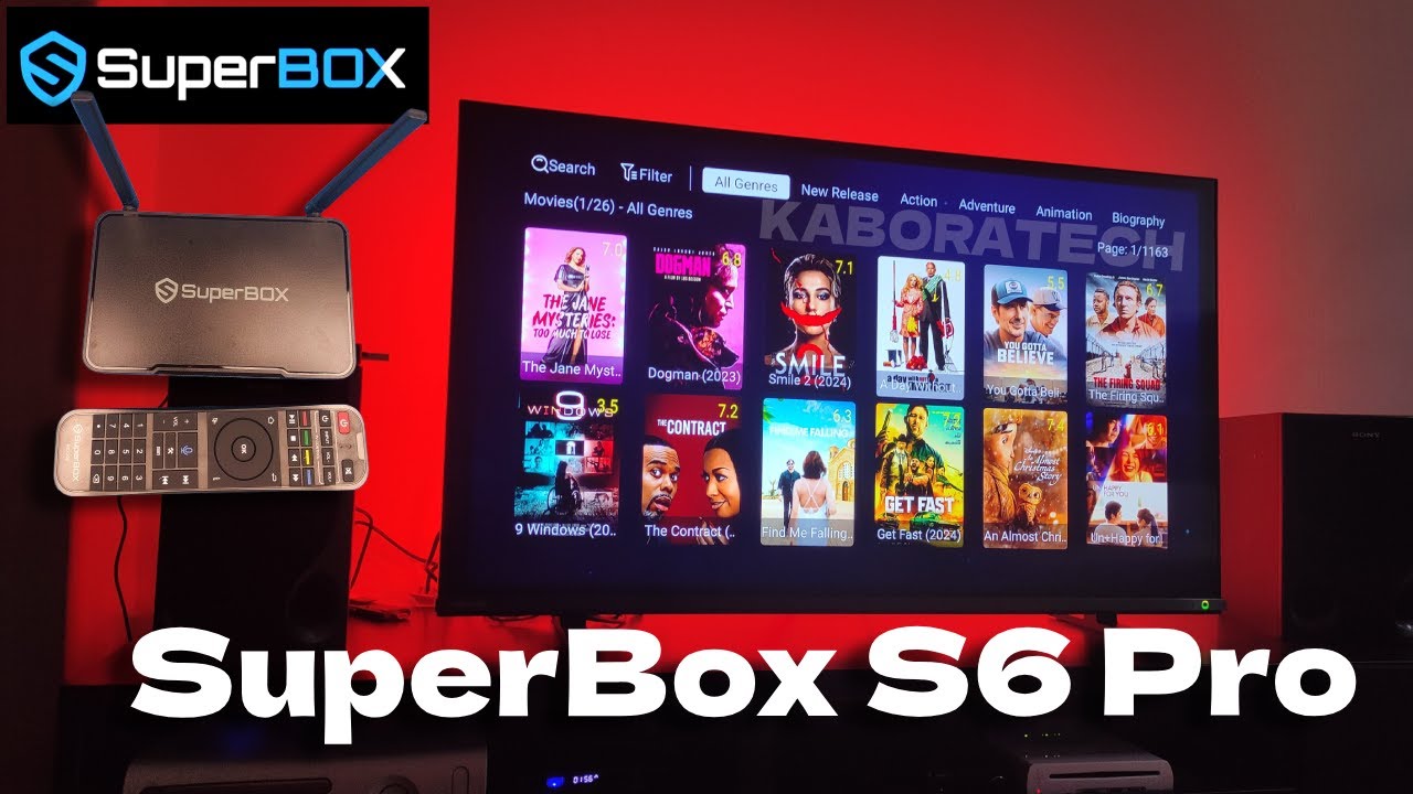 Superbox S6 Pro Youtube