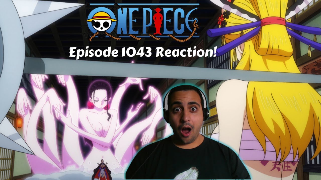 One Piece Episode 1043 Reaction Clip Nico Robin Brook Vs Black