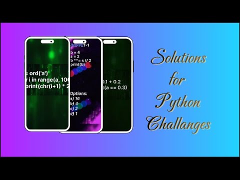 Let S Find Out The Solutions For Python Challenges 1 5 Interview