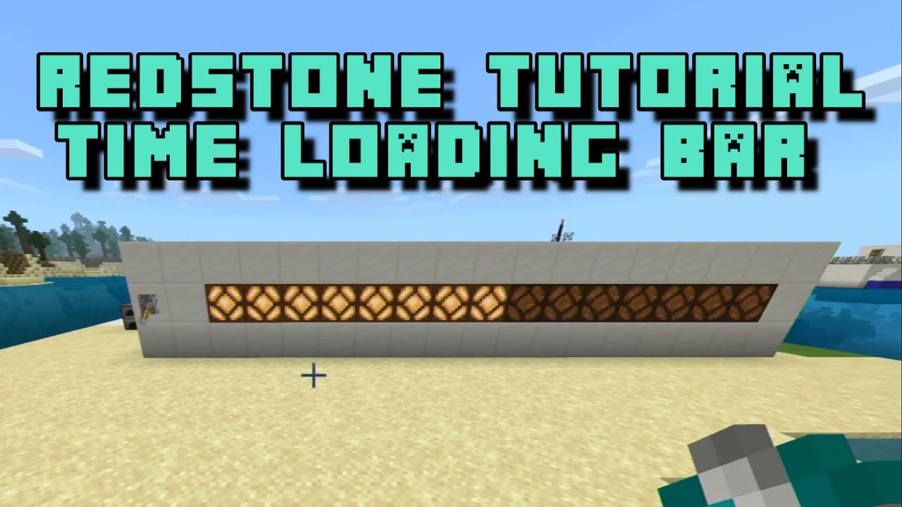 Minecraft Time Loading Bar Easy Youtube