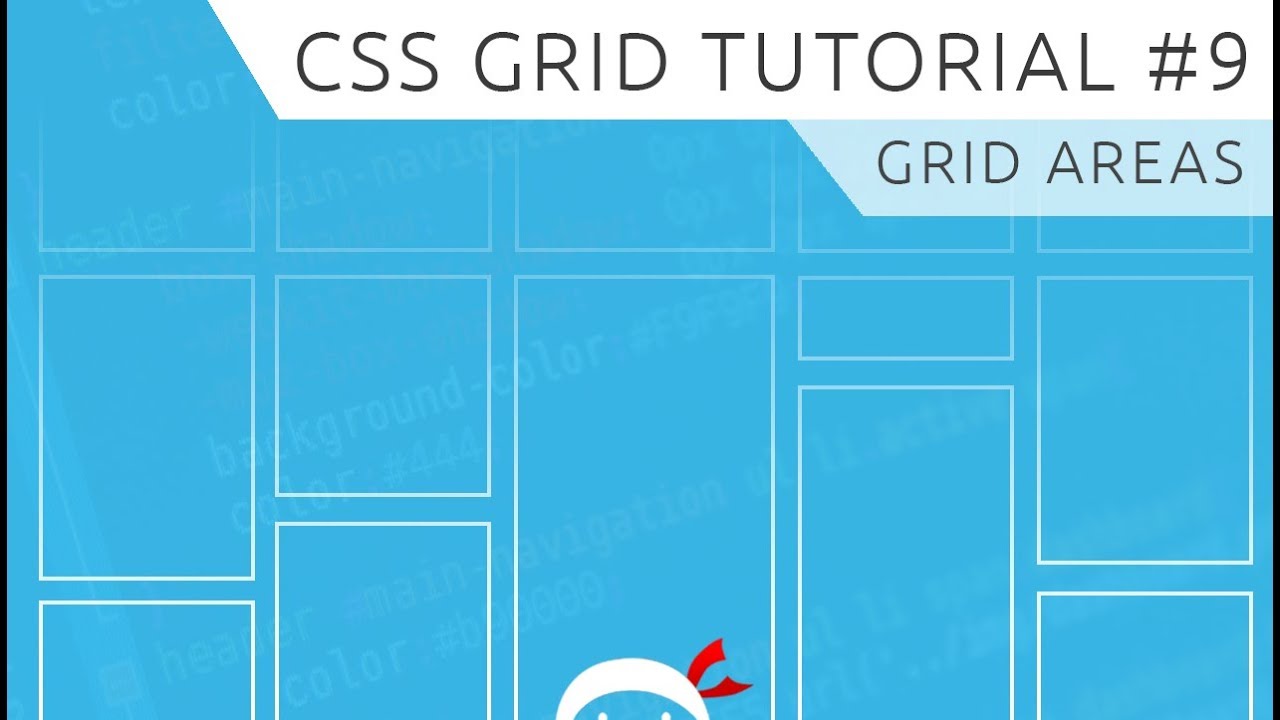 Css Grid Tutorial 9 Grid Areas Youtube