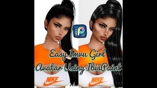 Easy Imvu Female Avatar Editing Using Ibispaint ёяжл Doovi