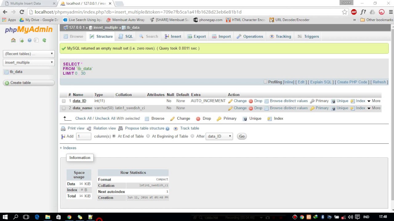 Insert 2 Tabel Codeigniter Lasopaoff