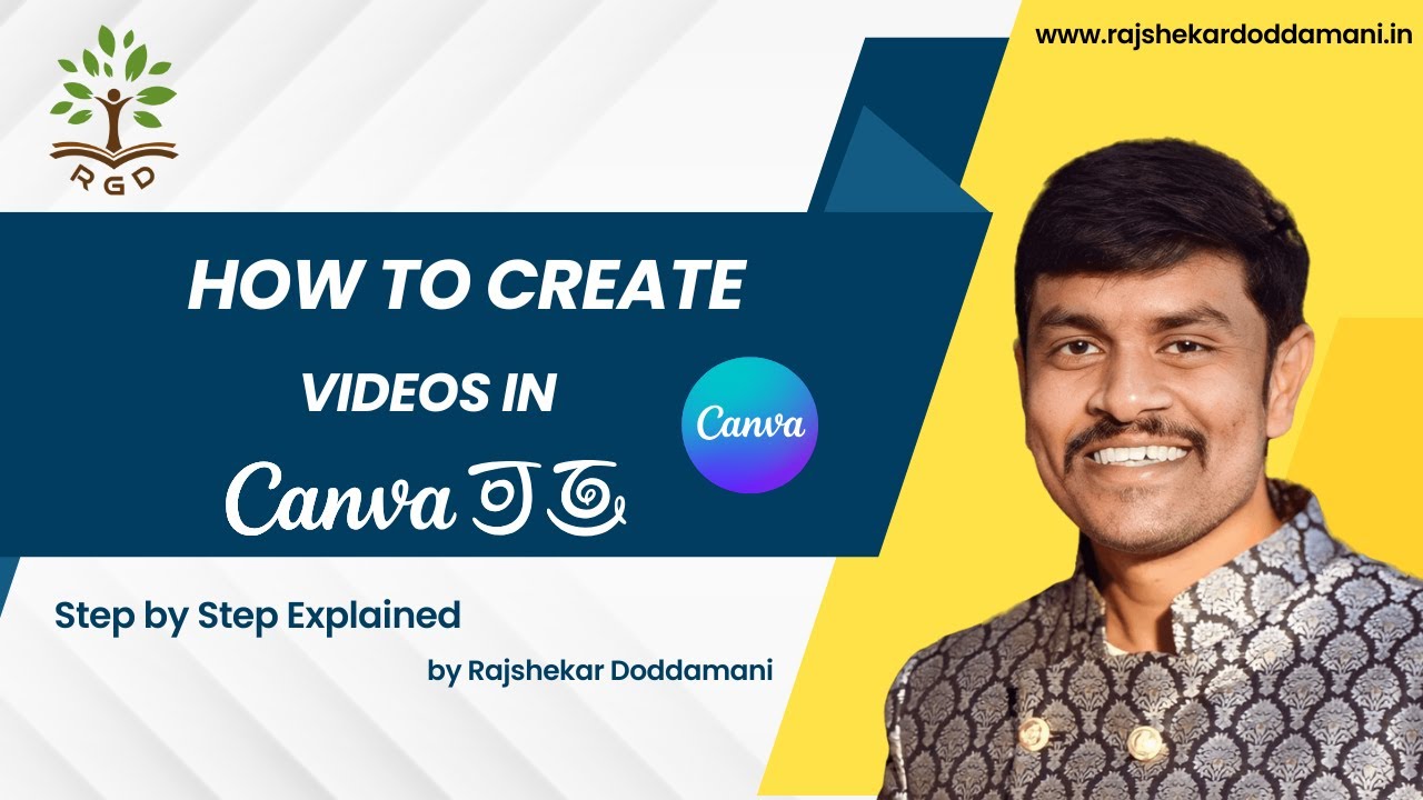 How To Create Videos In Canva Step By Step Canva Tutorial Youtube