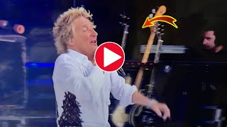Rod Stewart Performance At Glastonbury Festival 2025 Sir Roderick David ...
