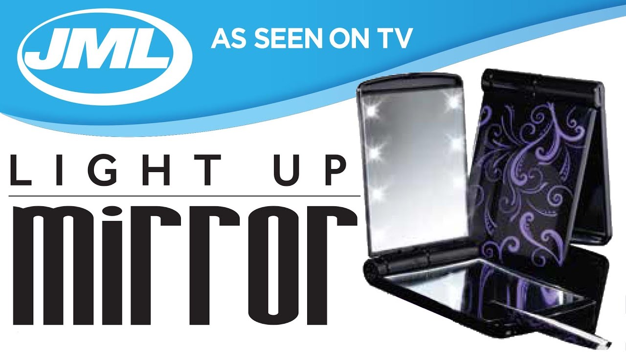 Light Up Mirror From Jml Youtube
