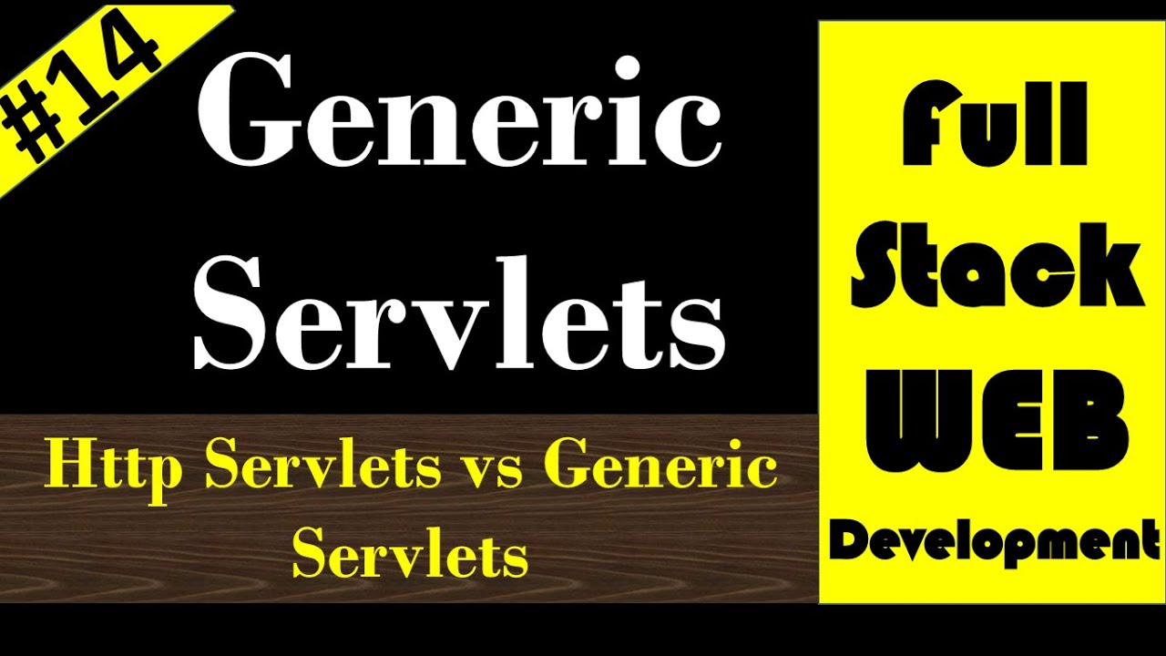 Generic Servlet Vs Http Servlet Youtube
