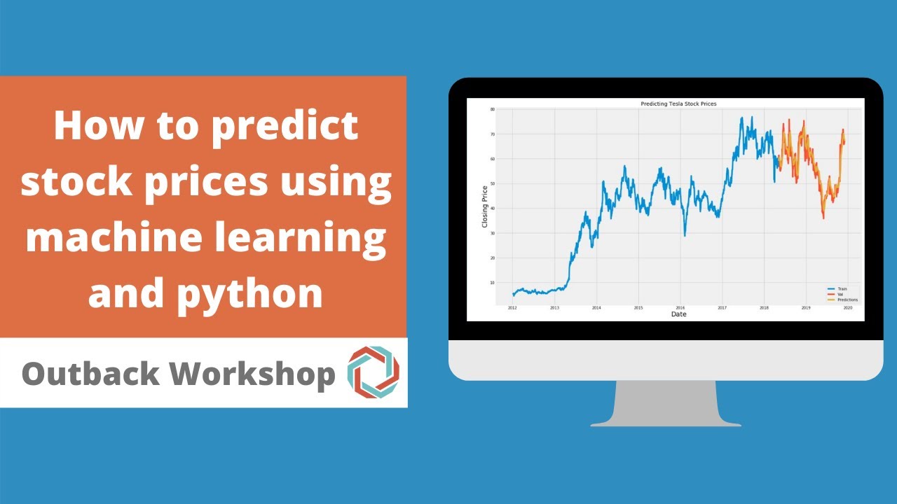 How To Predict Stock Prices Using Machine Learning And Python Youtube