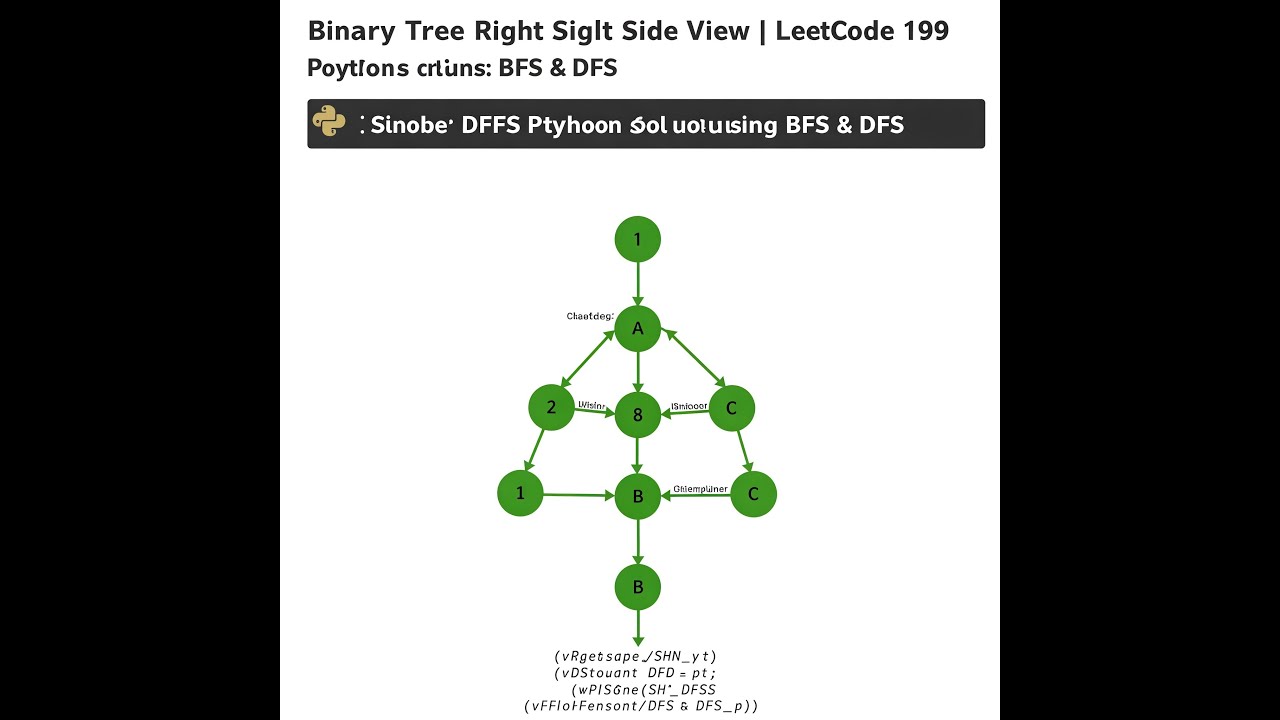 Binary Tree Right Side View Leetcode 199 Python Solutions Using Bfs