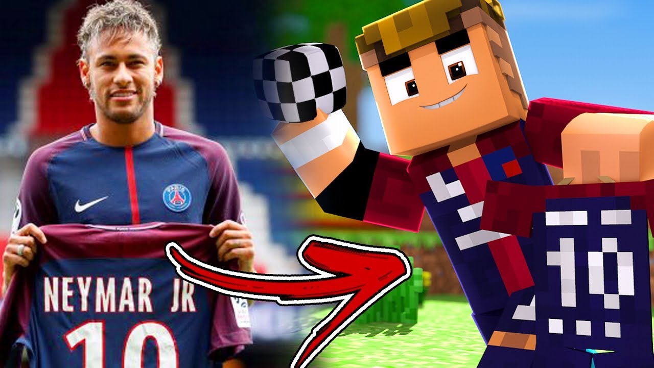 E Se O Neymar Jogasse Minecraft Youtube
