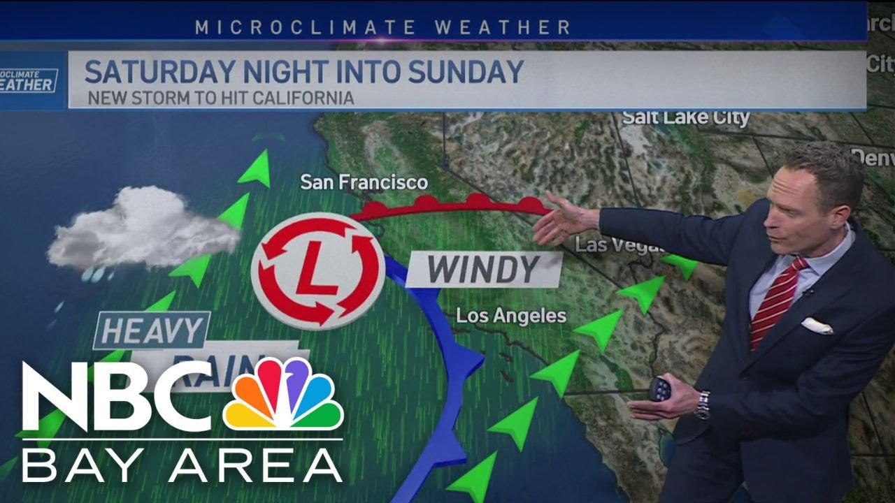 Bay Area Forecast Weekend Storm Youtube