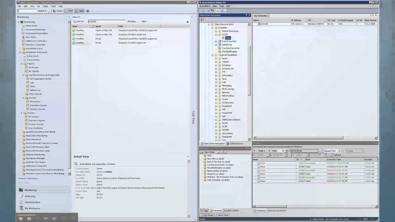 Microsoft System Center Automation And Orchestration With Activebatch