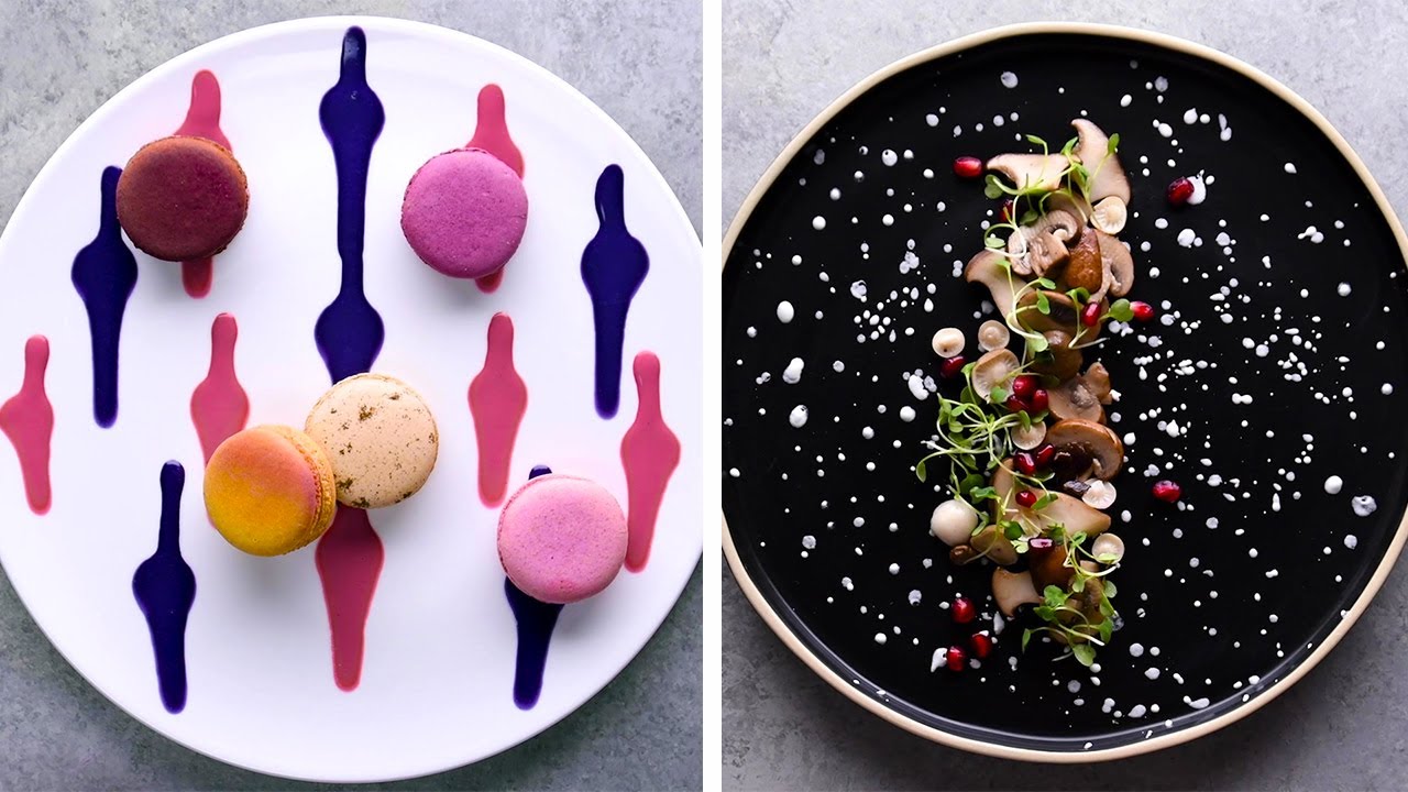 15 Plating Hacks For Restaurant Style Desserts So Yummy Youtube