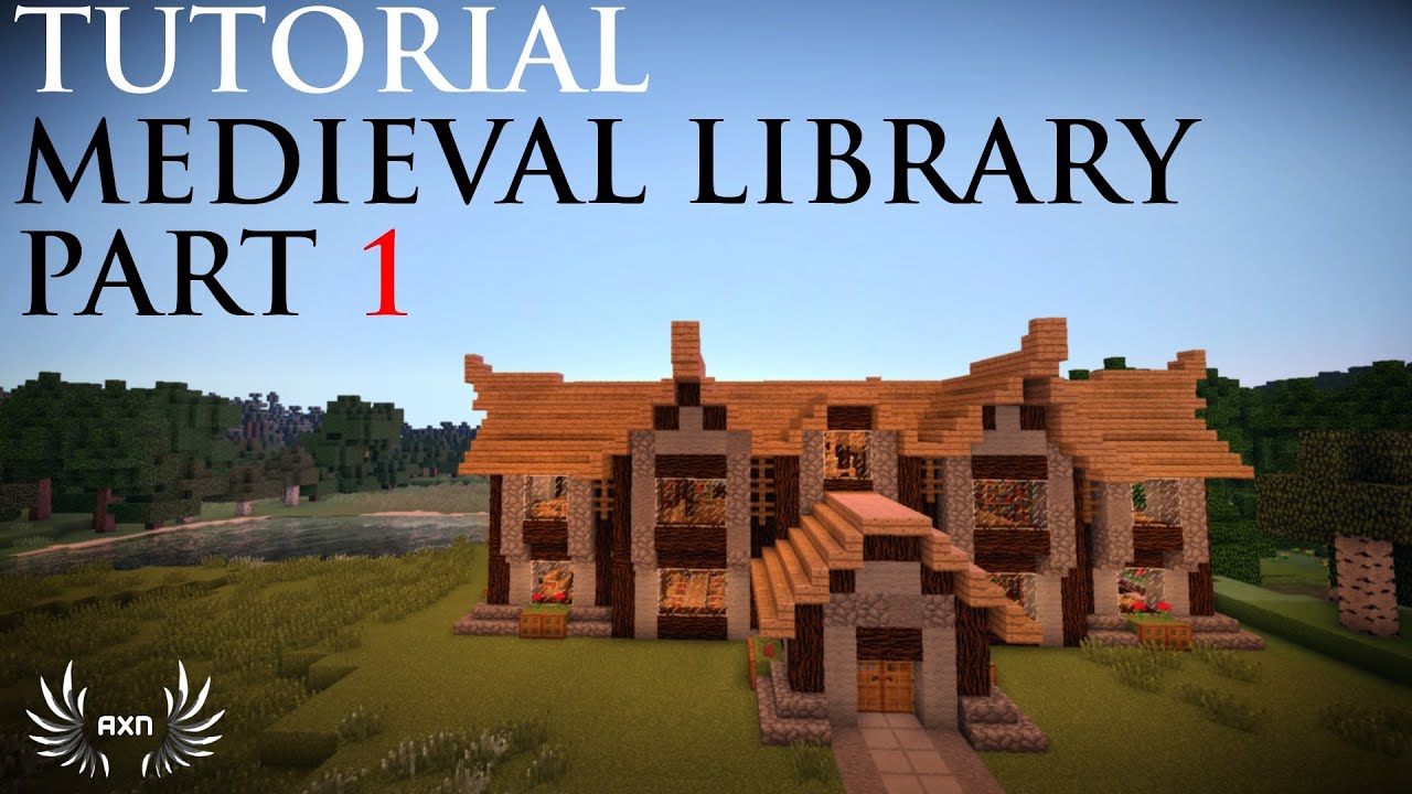 Minecraft Medieval Library