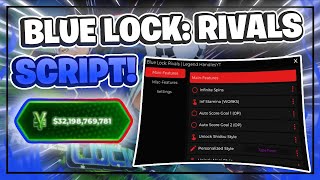Blue Lock Rivals Script Gui Hack Auto Goal Inf Money Autofarm And More ...