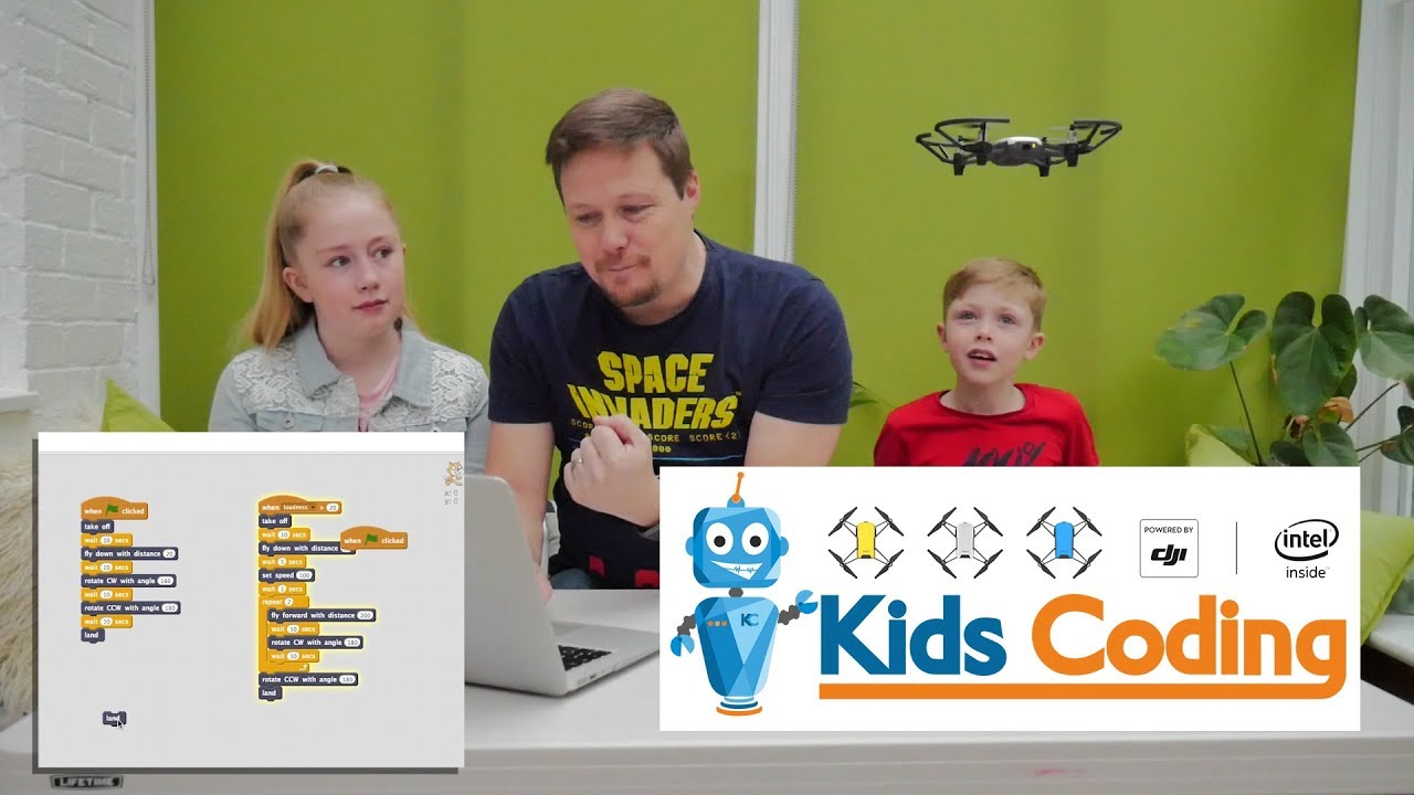 Tello Drone And Kids Coding Youtube
