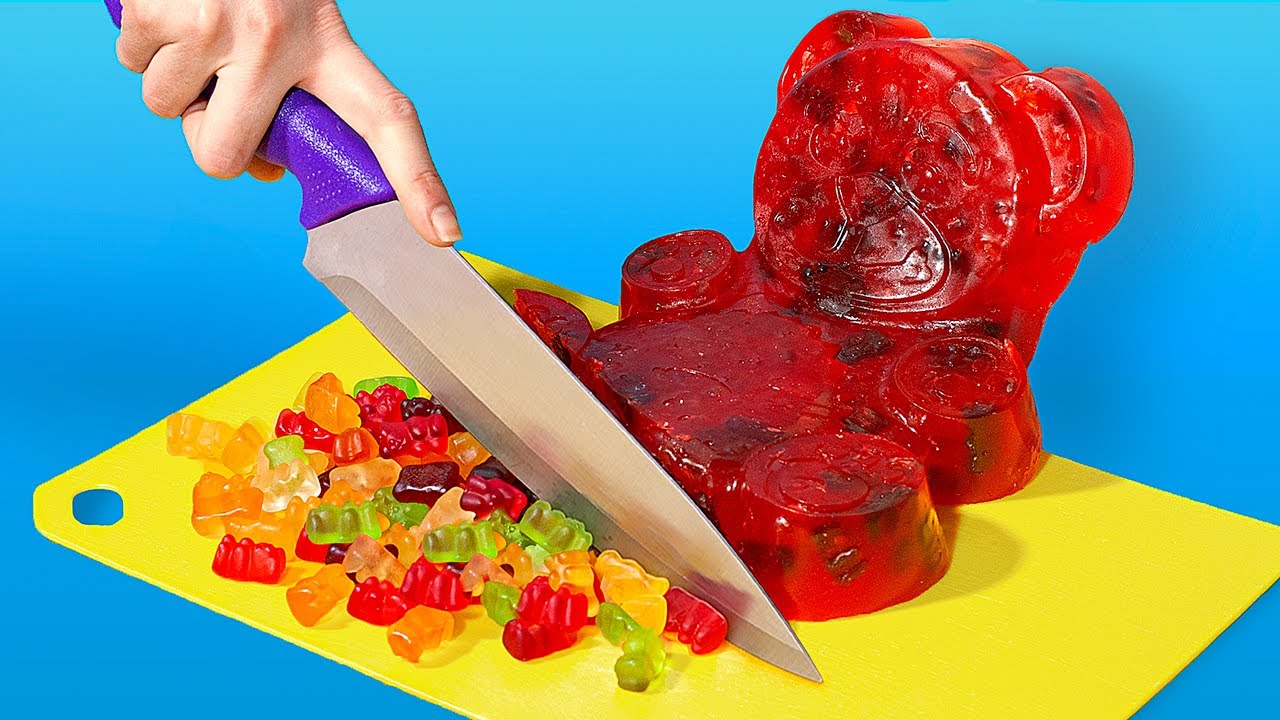 Gummy Bears Challenge Gummy Bears Hacks Youtube