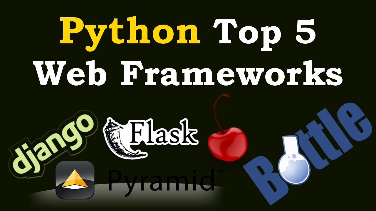 Python Top 5 Web Frameworks Youtube
