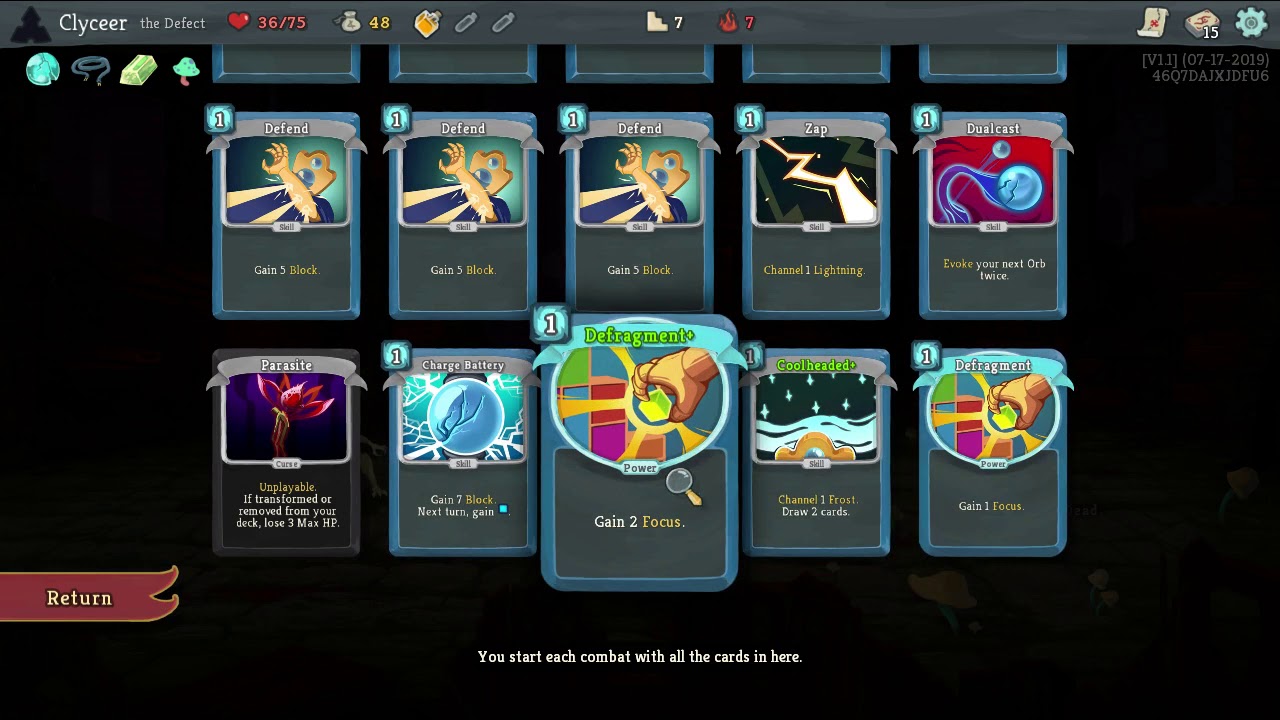 Slay The Spire 40 Orb Defect But On Ascension 7 Youtube