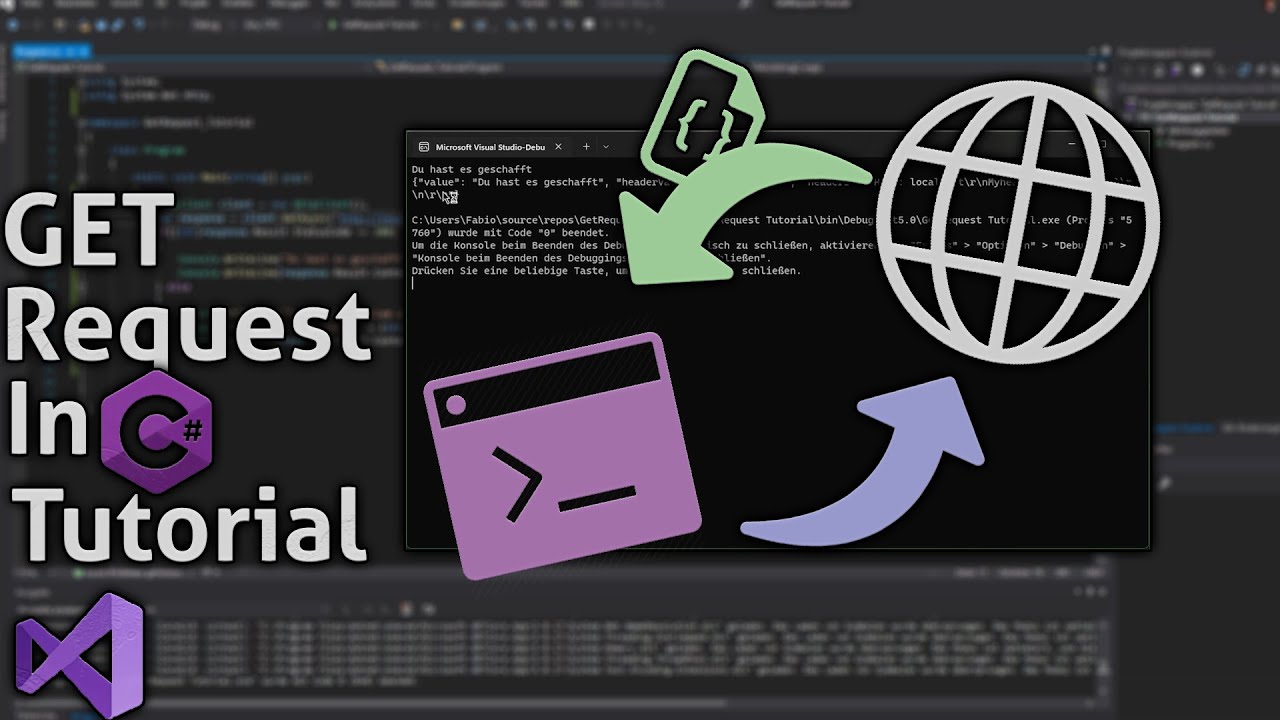 Wie Macht Man Eine Get Request Http Request In C C Tutorial Youtube