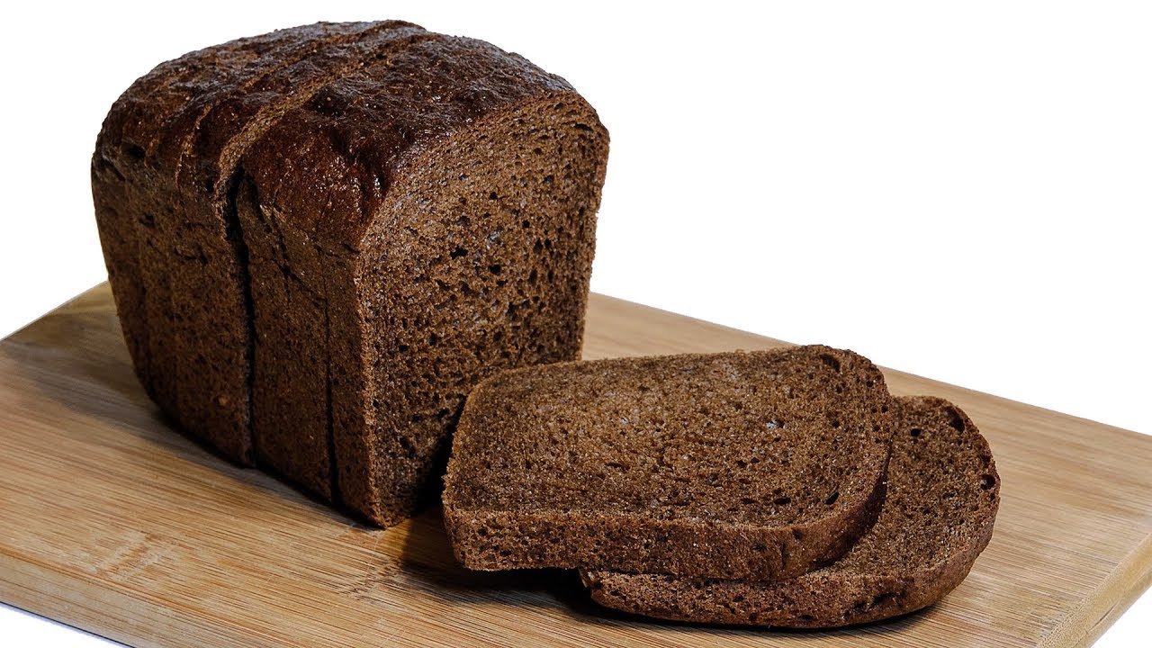 How To Make Black Bread Youtube