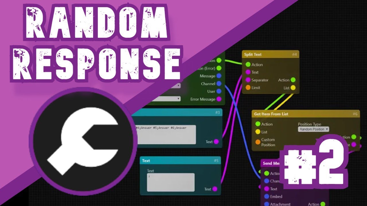 Random Response Messages Discord Bot Builder 2 Youtube