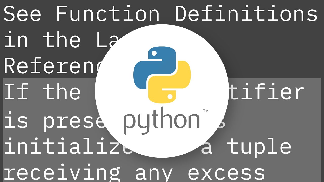 What Does Asterisk Mean In Python Youtube