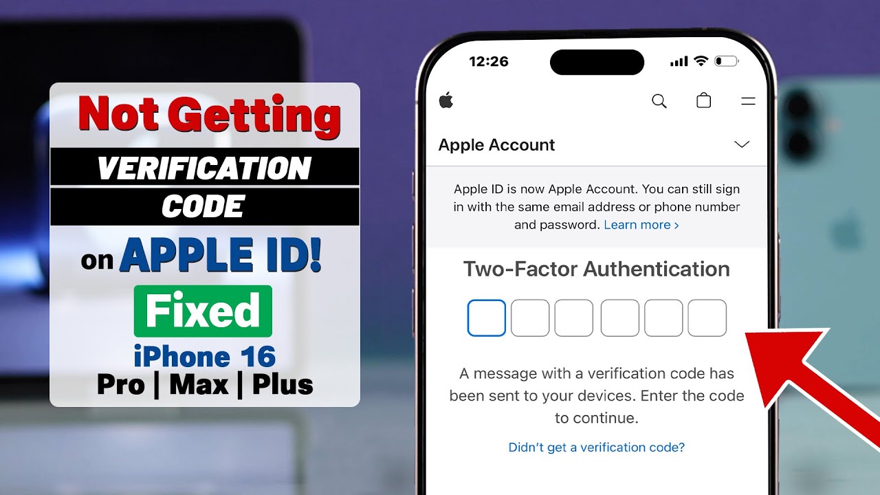 Fix Apple Id Verification Code Not Received Youtube