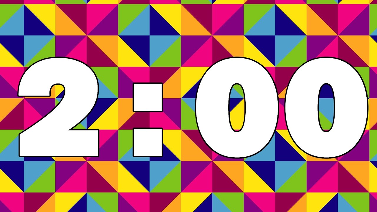 2 Minute Countdown Timer Youtube
