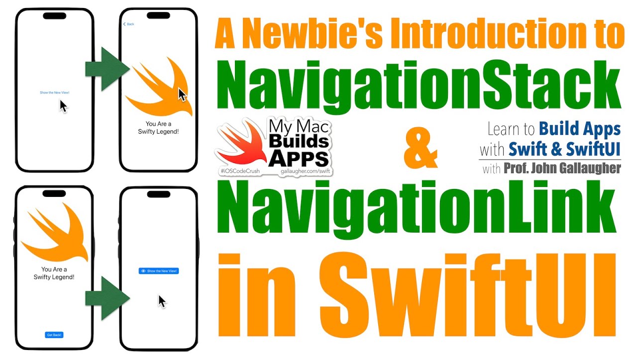 Ch 5 1 A Beginner S Intro To The Navigationstack Navigationlink In