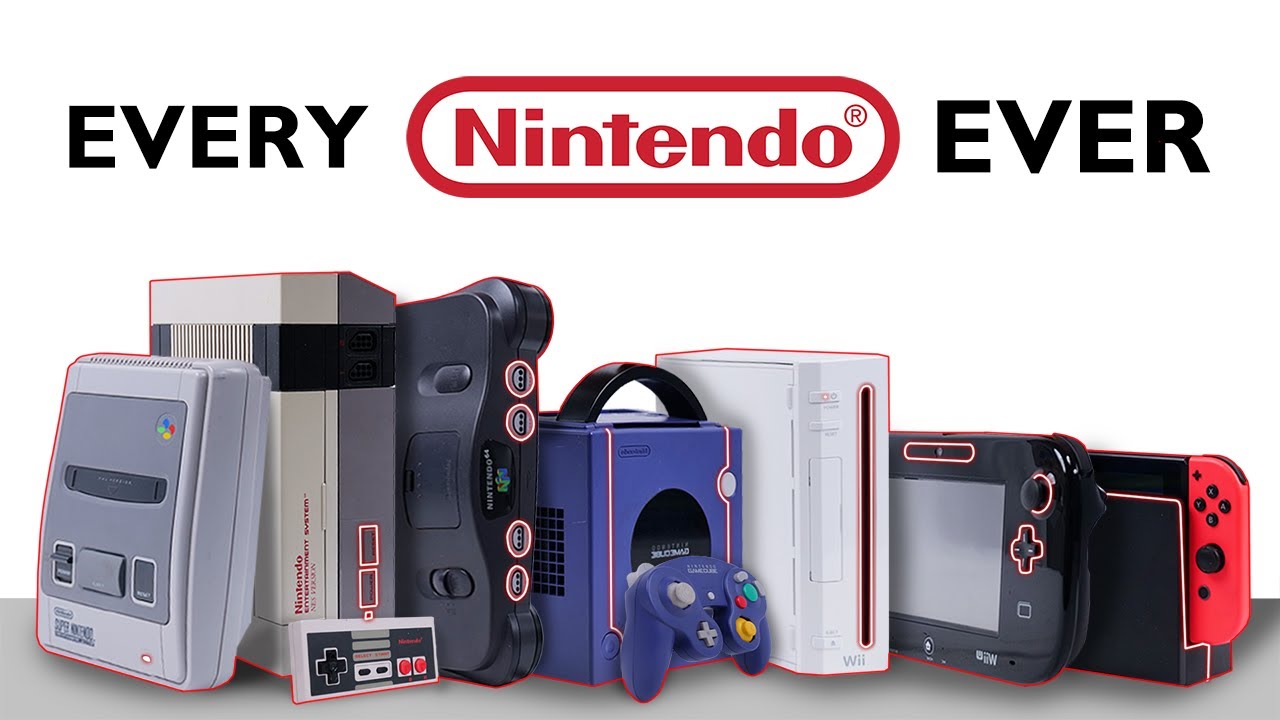 I Bought Every Nintendo Console Ever Youtube