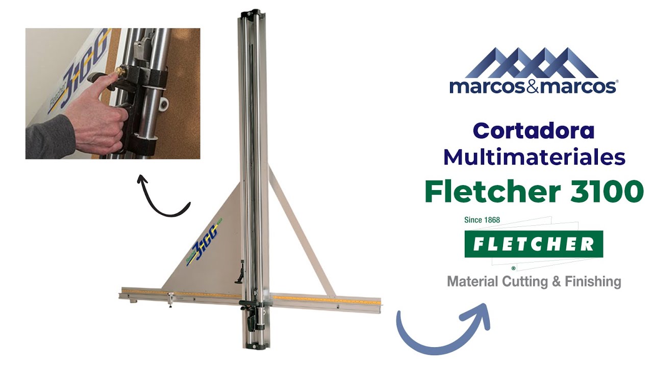Cortadora Multimateriales Vertical Fletcher 3100 Youtube