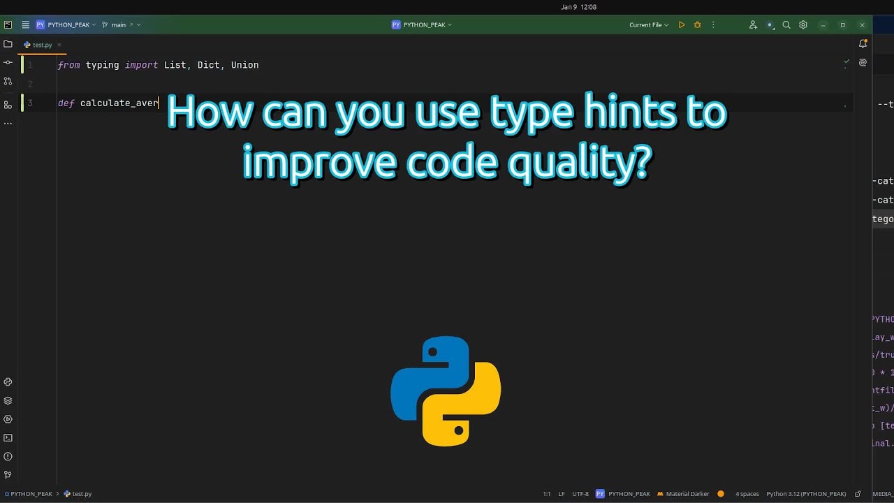 How Can You Use Type Hints To Improve Code Quality Boost Your Python