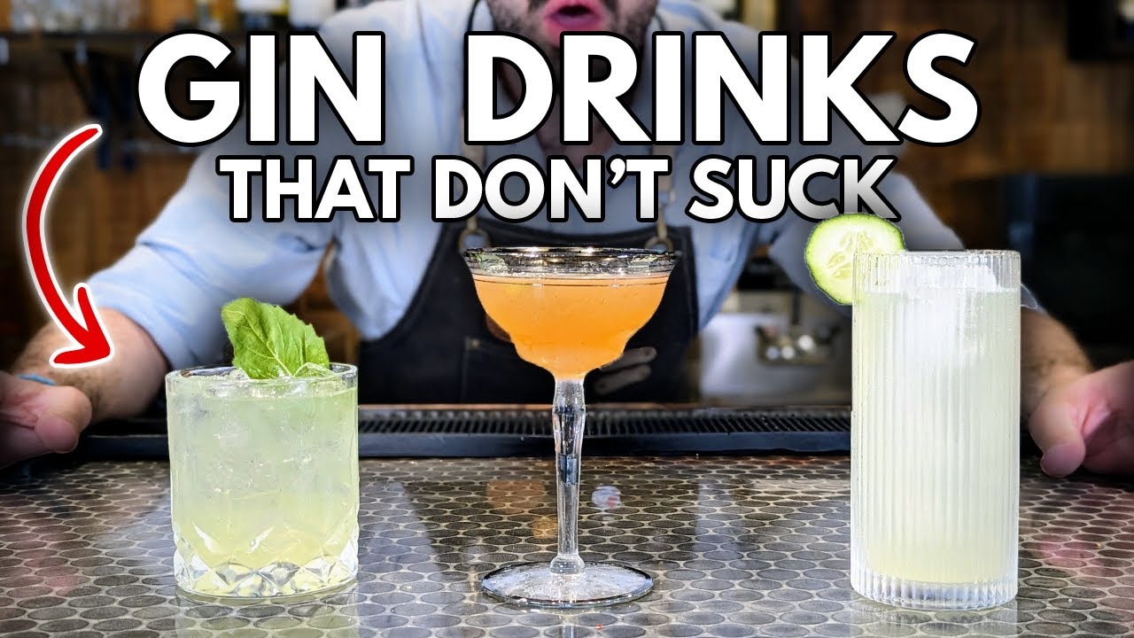 3 Incredible Gin Cocktails To Turn You Into A Gin Lover Youtube