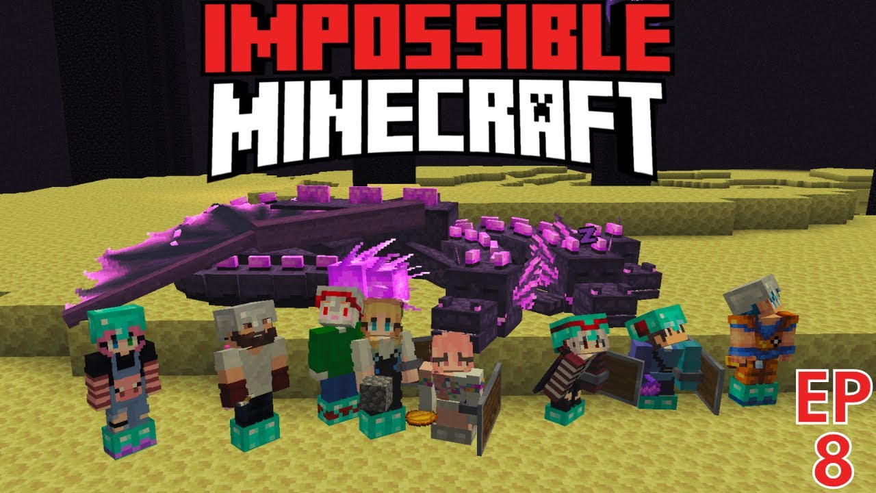 Impossible Minecraft Ep 8 Impossible Dragon Fight Youtube